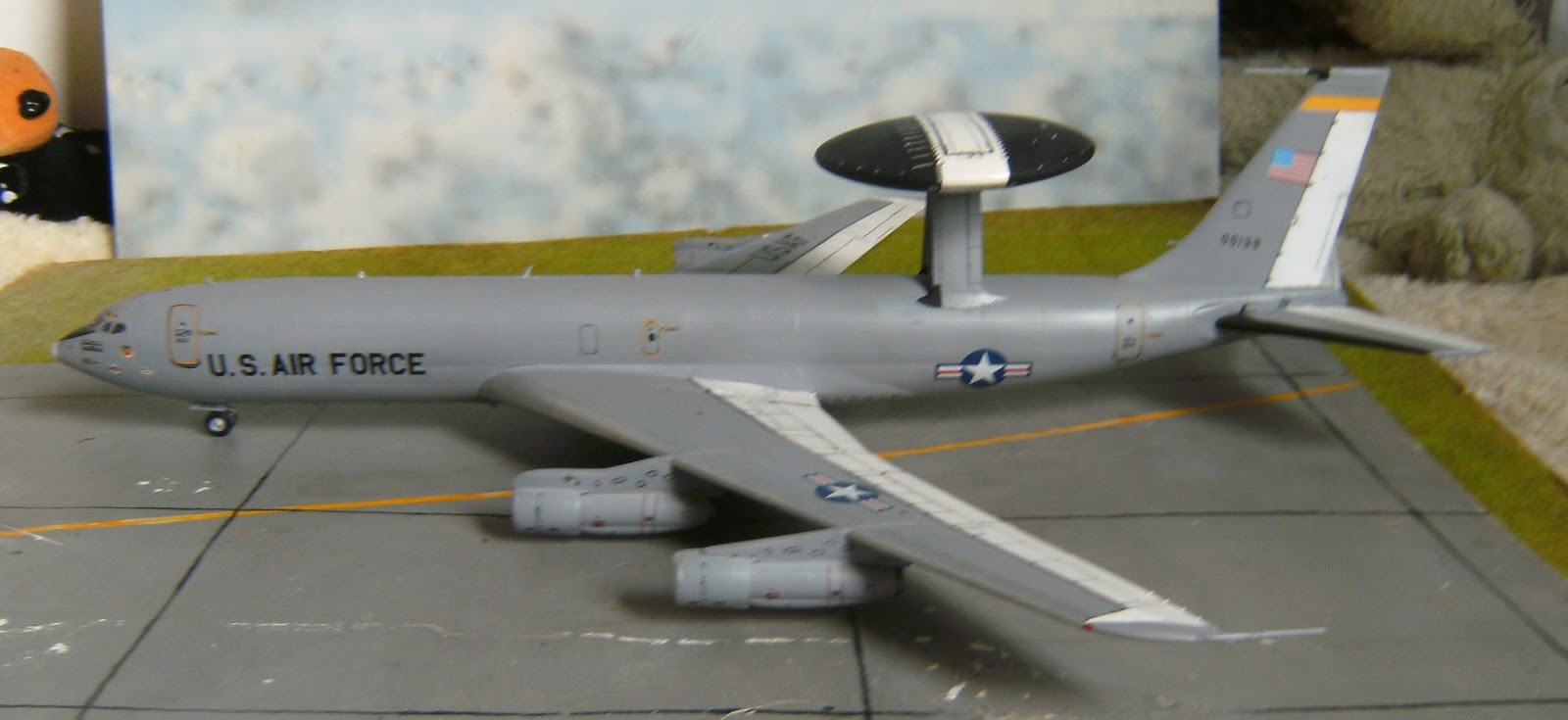 Happyscale-Modellbau: Boeing E-3 Sentry AWACS - Airfix 1/72