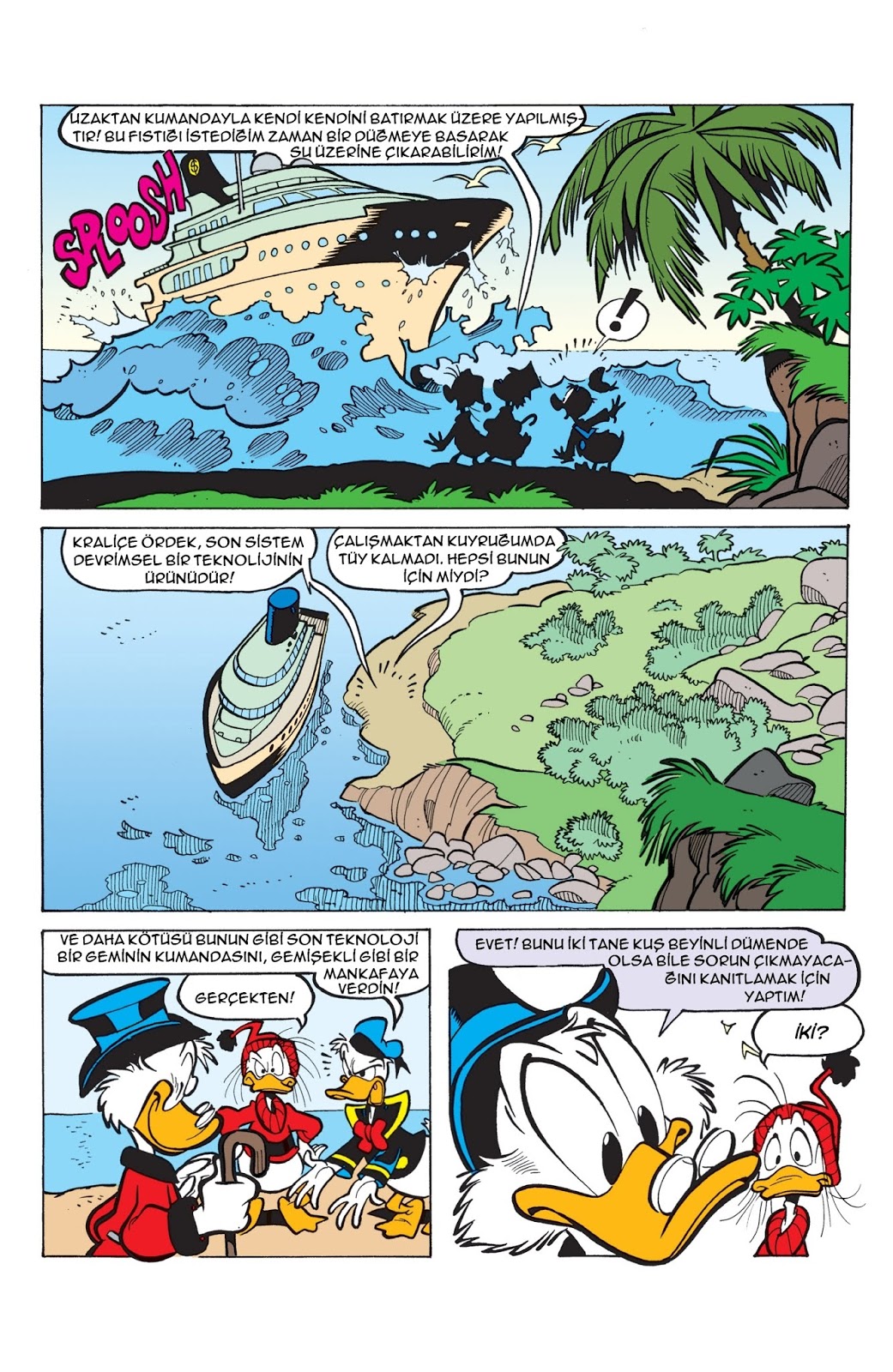 Donald DUCK Varyemez : Kaynak Çizgi diyarı : LOBADOR Paylaşımı