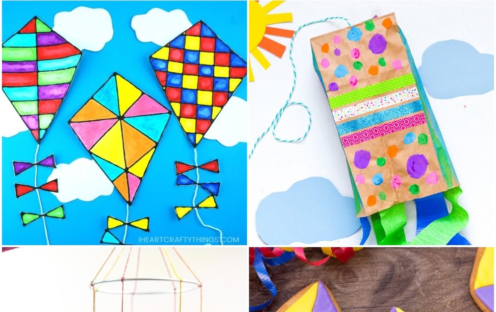 15 Fun High Flying Kite Crafts for Kids to Make