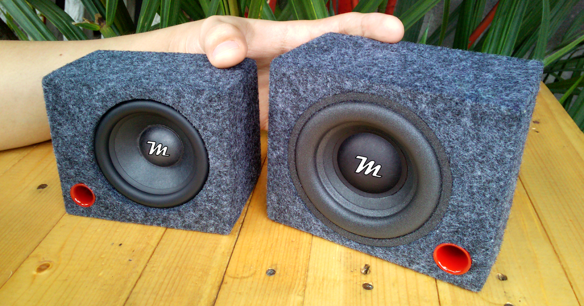 DIY Mini Subwoofer: Mini Subwoofer Wild Bass Boosted