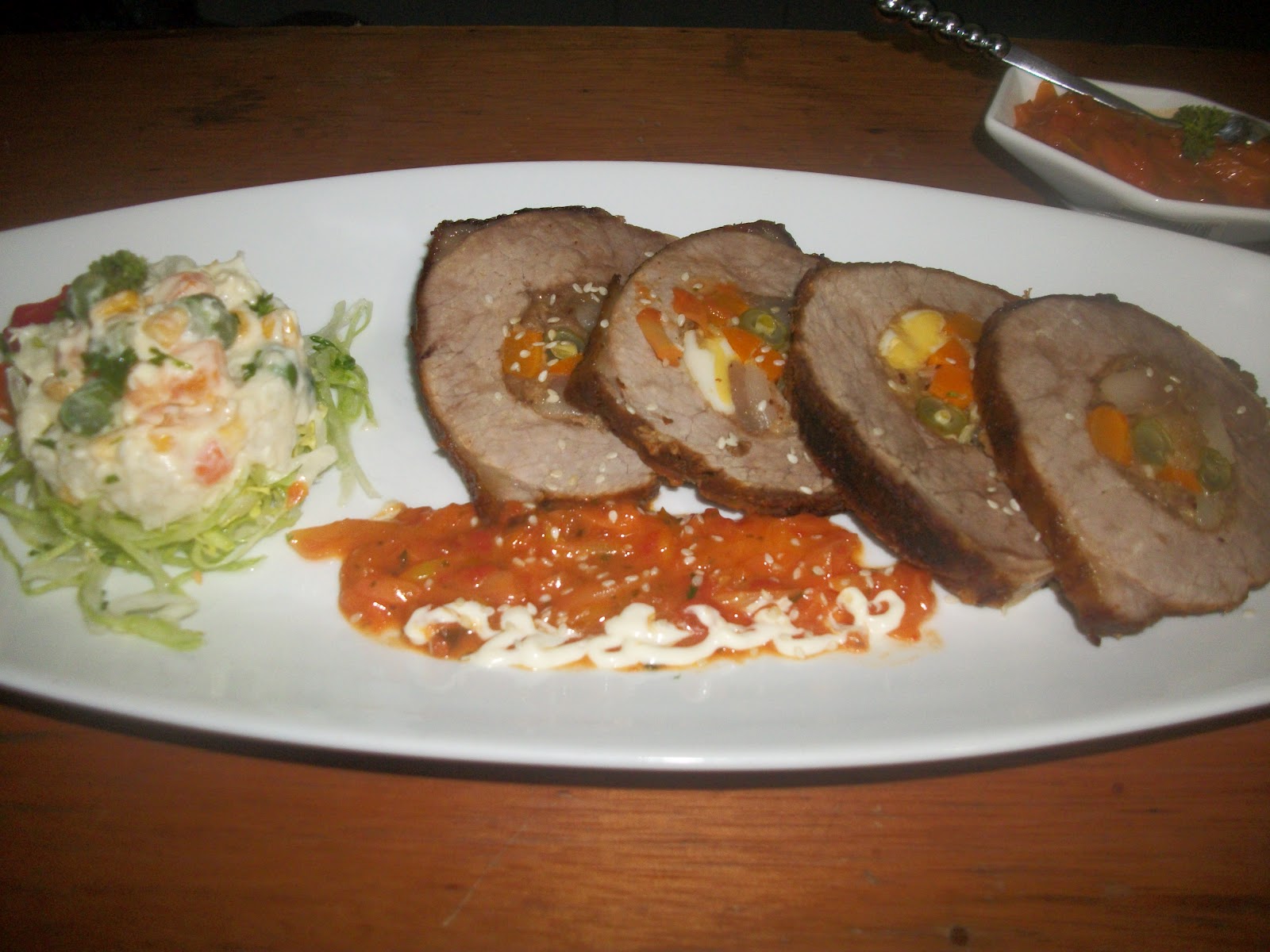 El mundo gastronomico de alejo: muchacho relleno