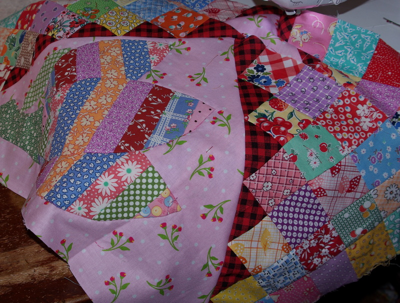 Sane, Crazy, Crumby Quilting: Tip Toe Through the Tulips