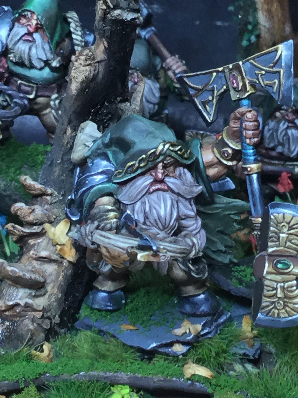 GIMNIR'S BRUSH: Warhammer dwarf rangers-Dwarf pathfinders Avatars of war