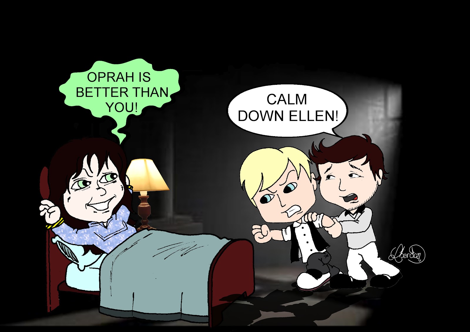 Ellen DeGeneres Cartoon