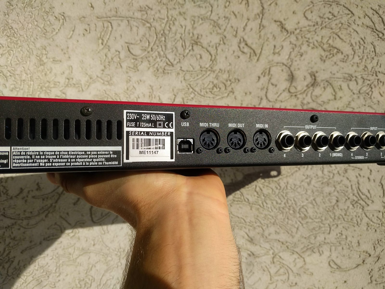 MATRIXSYNTH: Nord Modular G2 Engine SN ME11147 w/ Original Box