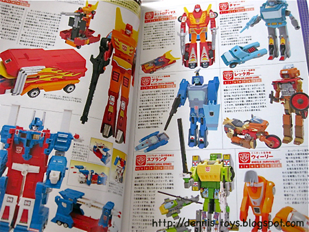 Dennis-Toys: Transformers Toy Reference Book