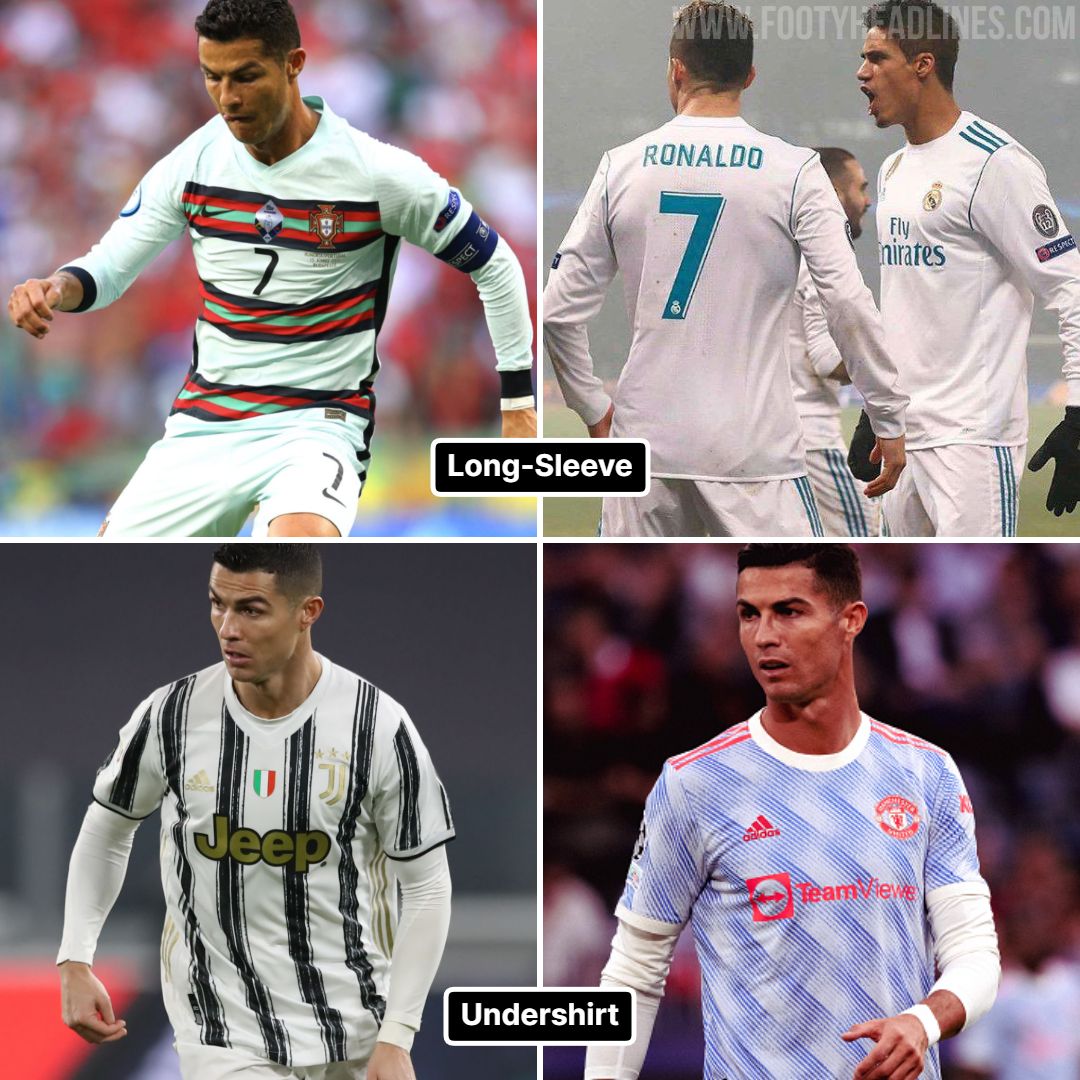 Adidas Create Long-Sleeve Kit For Cristiano Ronaldo - Footy Headlines