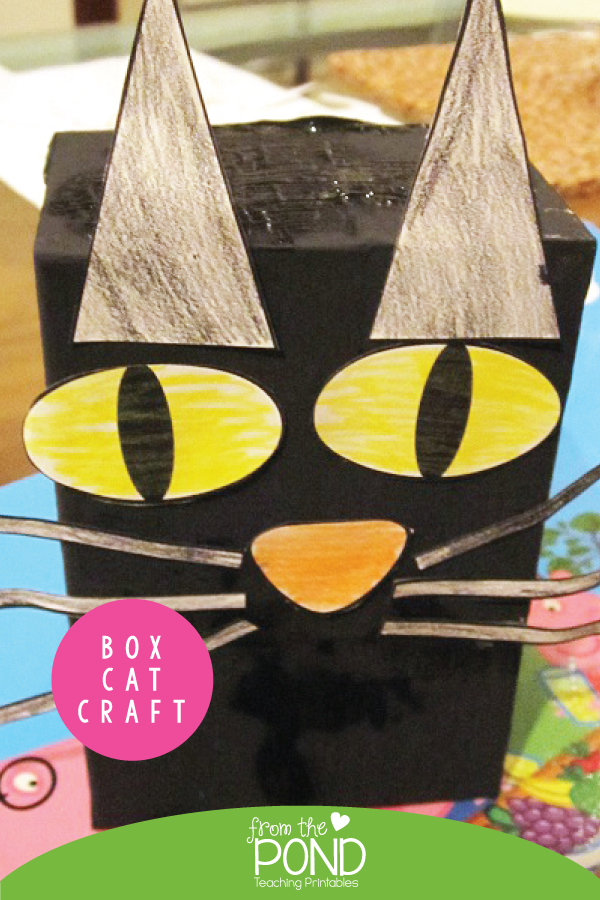 Black Cat Box Craft - FREE File | From the Pond