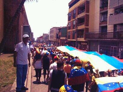 Resistencia Gocha (Venezuela) @GochosResisten: Marcha Oposición Mérida #22M