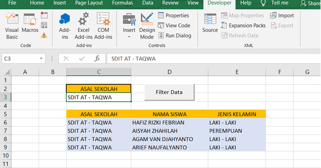 Membuat Macro Pada Microsoft Excel