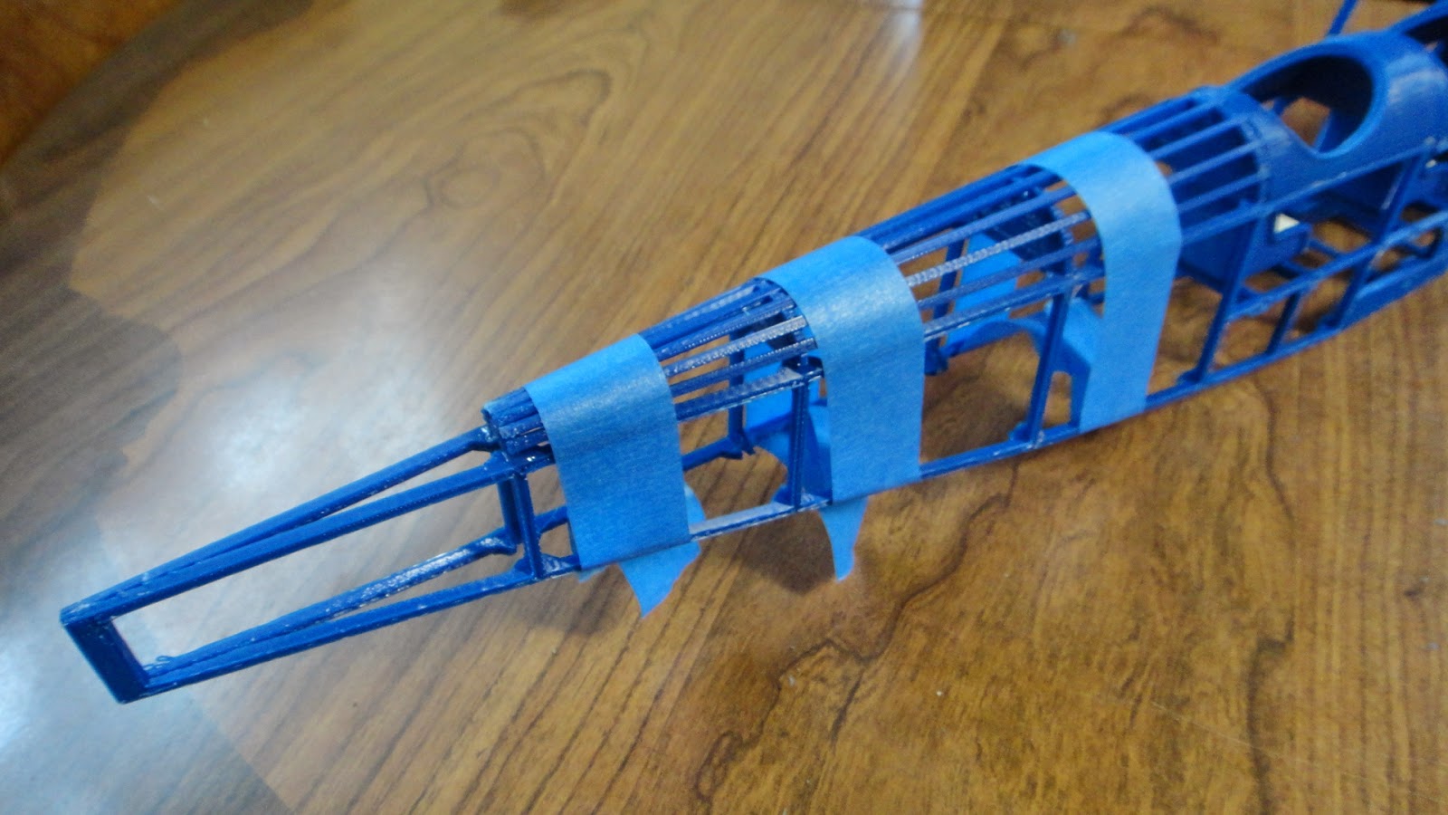 The Tinkers Workshop: 3D Printed JN4D Jenny Aircraft Model Fuselage ...