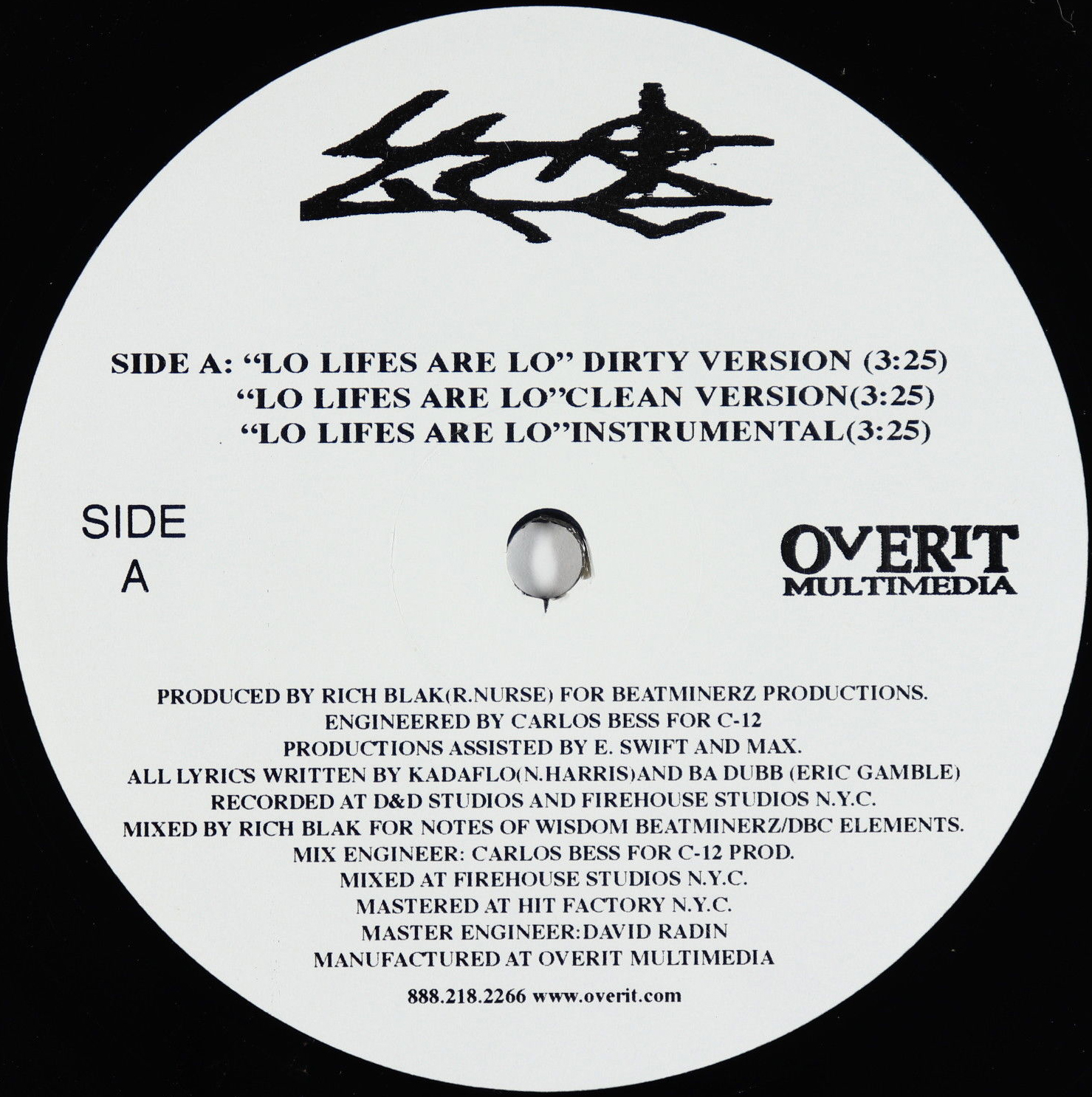 HipHop-TheGoldenEra: Lo Life ‎- Lo Lifes Are Lo / No Weak Signs - 1997