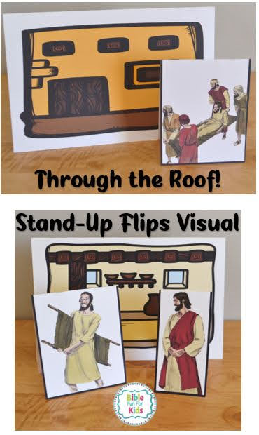 Through the Roof to See Jesus! | Bible Fun For Kids