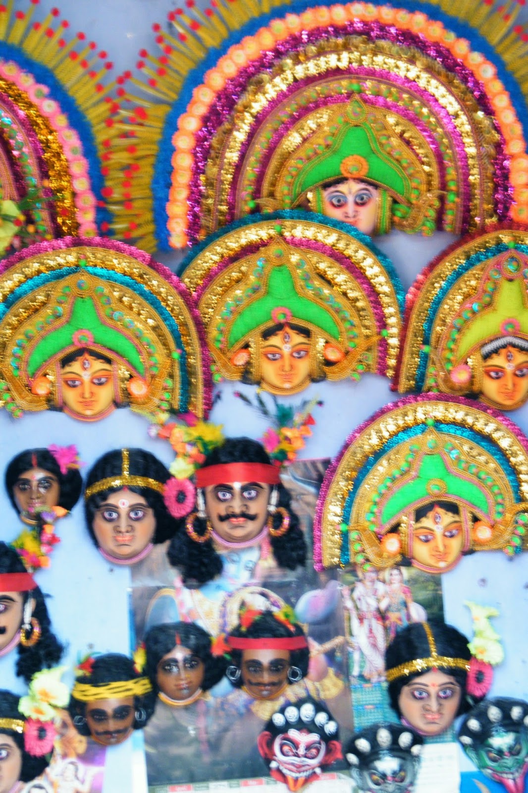 Phire elam dure giye!!: Masks form an integral part of Chhau Dance in ...