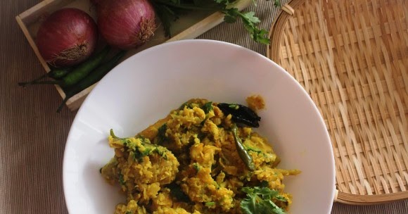 Kalputi (Fish cooked with coconut and spices)