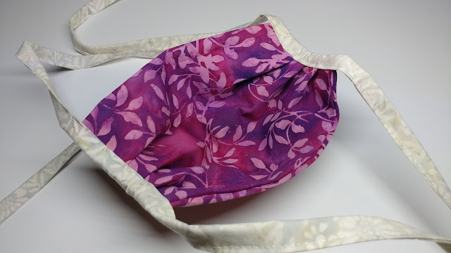 Slice of Pi Quilts: Face Masks with Fabric Straps Tutorial