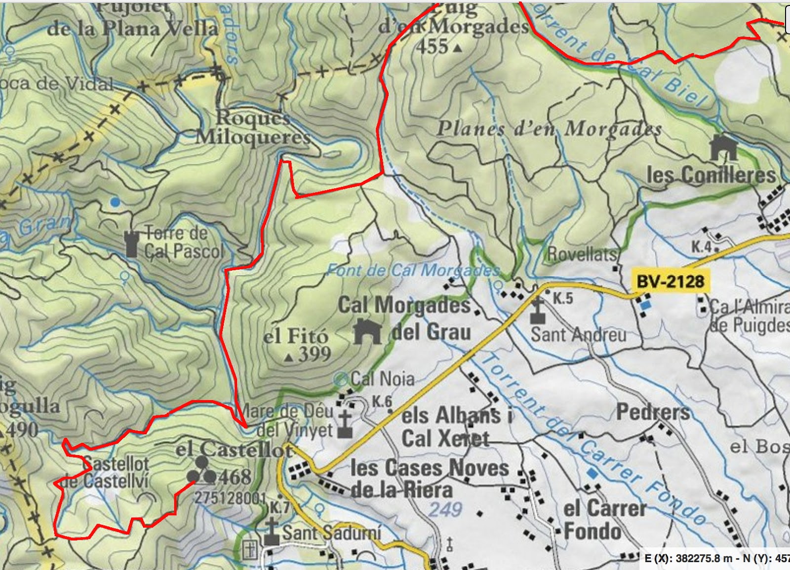RAPSÒDIA: Per les "fortaleses" de Castellví de la Marca (2): El Castellot