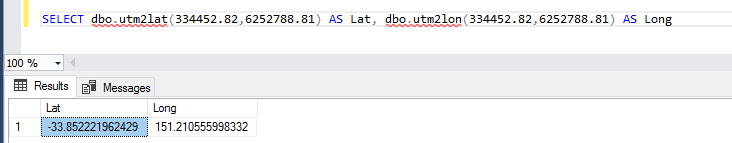 Maximo Consultant: Convert Australian GDA94 Easting/Northing values to ...