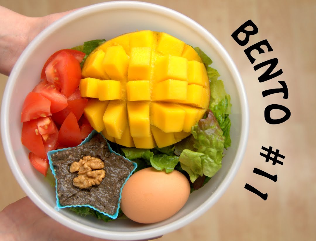 Melcul in bucatarie: Bento #11 - I ♥ mango