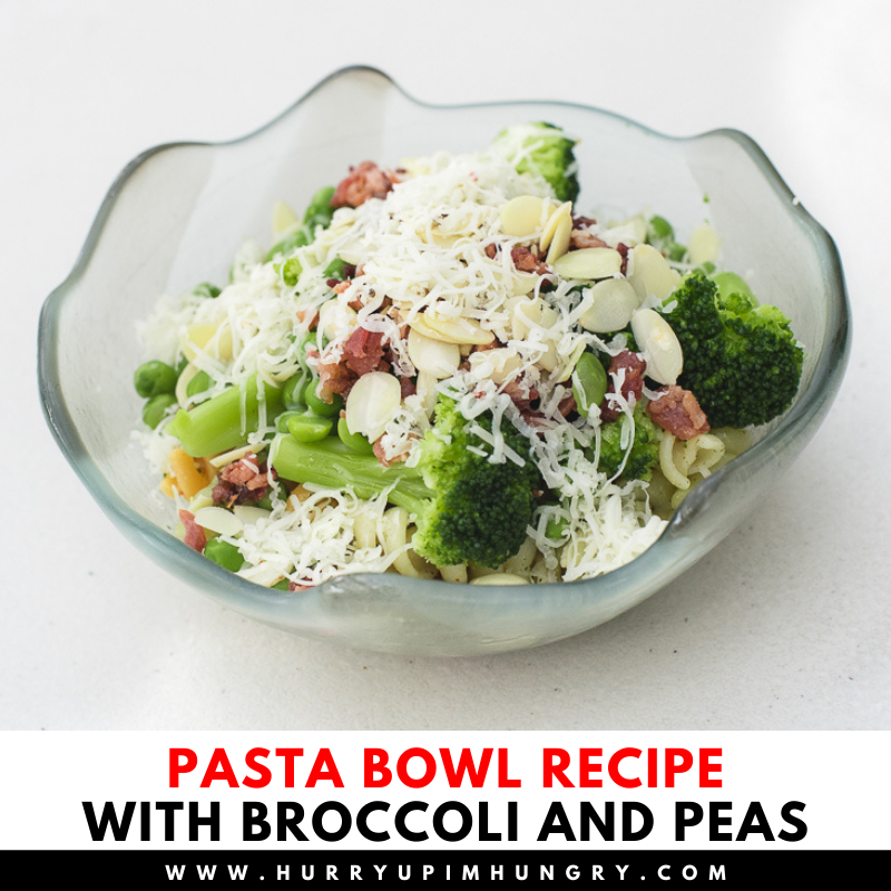 Pasta with Broccoli & Peas