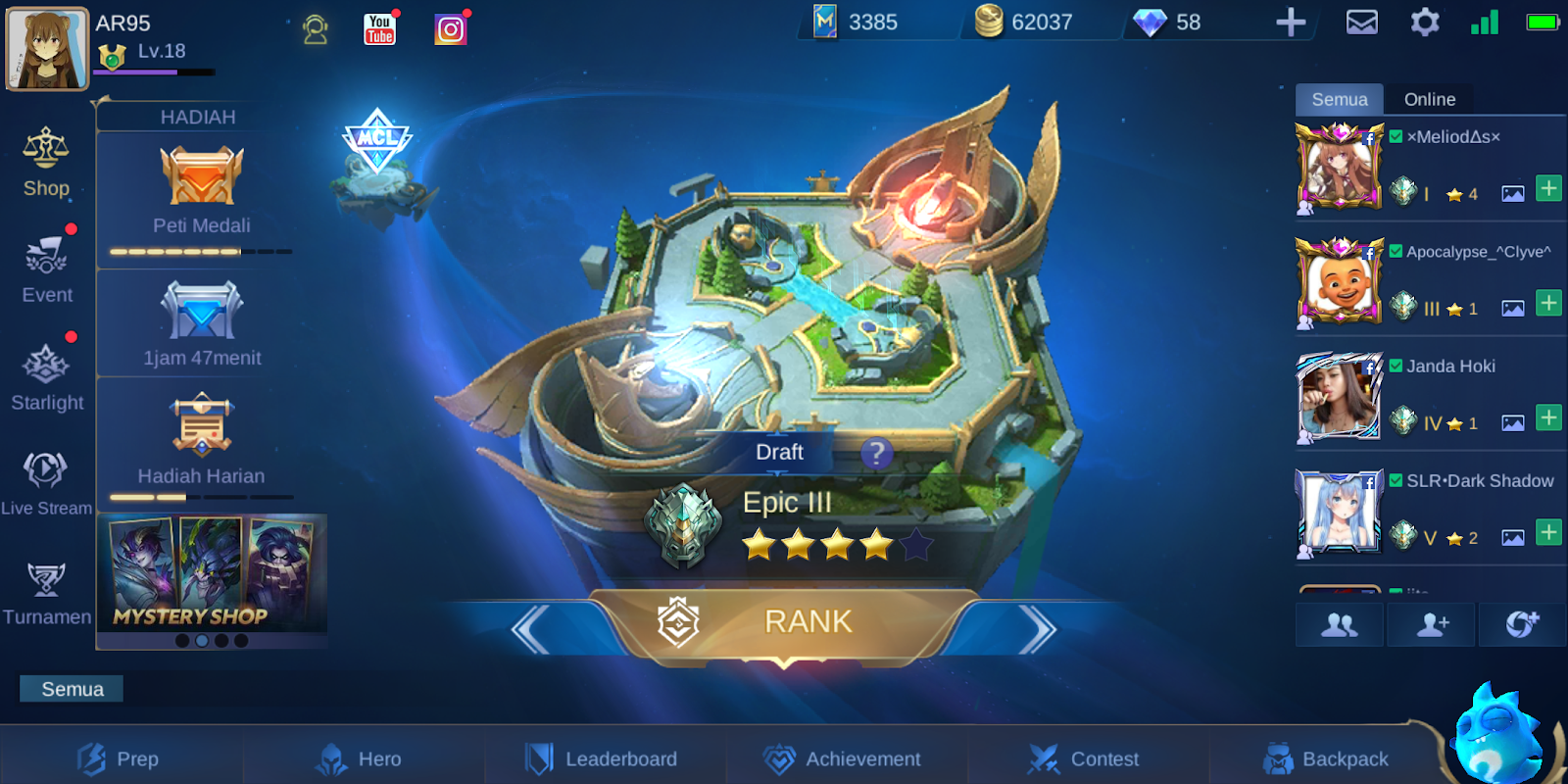 Download Mobile Legends Versi 2, Tampilan Baru Loading Super Cepat anti ...