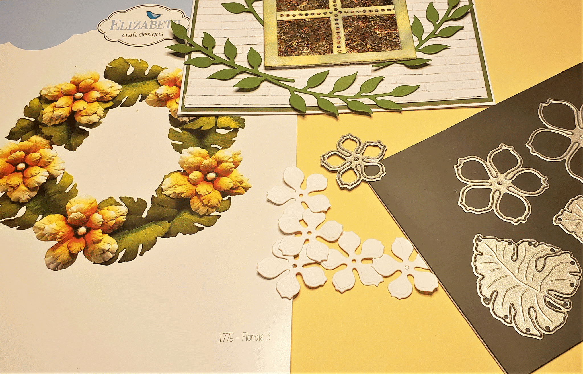 Flowers, paper, scissors