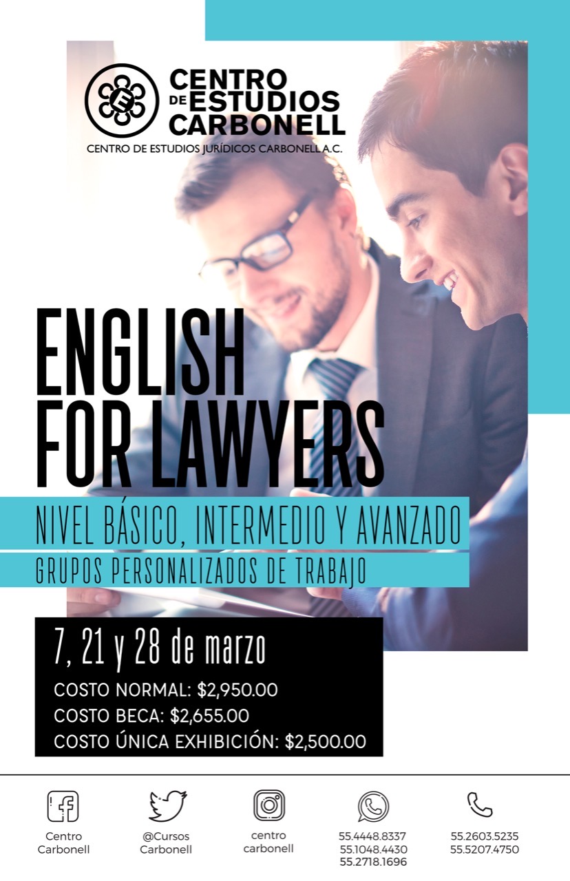 20 términos jurídicos en inglés y español que debes conocer.