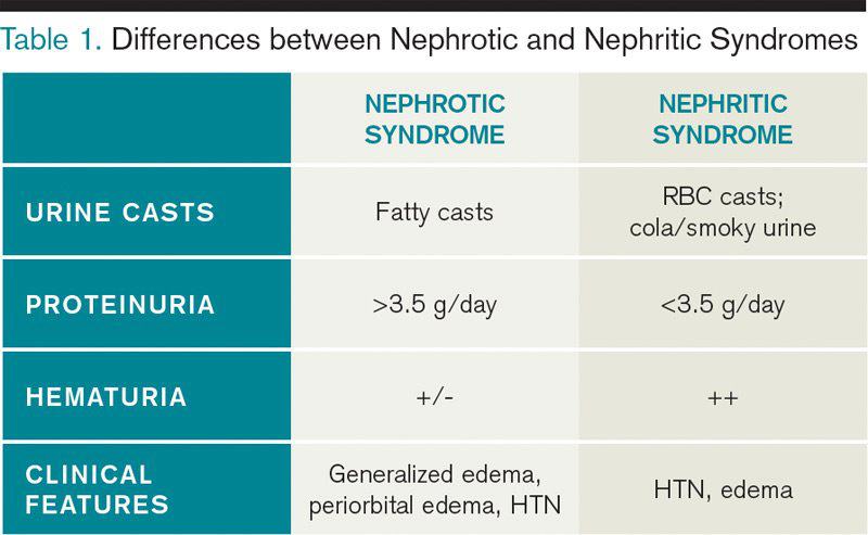 Difference between Nephrotic and Nephritic syndrome ~ Bahrian Doctors