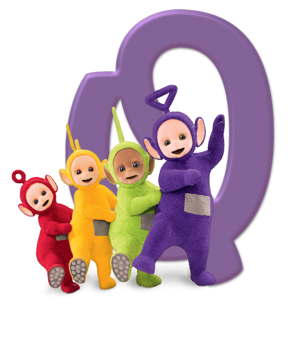 Blindada por Deus: Alfabeto decorativo Teletubbies