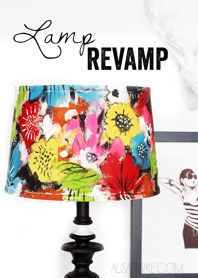 alisaburke: lamp revamp