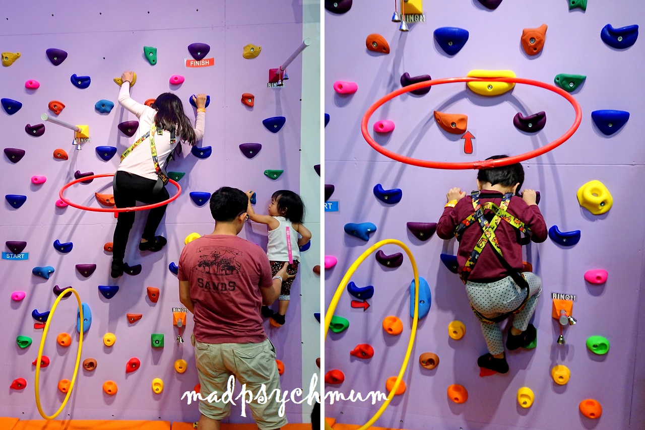 MadPsychMum | Singapore Parenting + Travel Blog: Climbing for Kids at ...