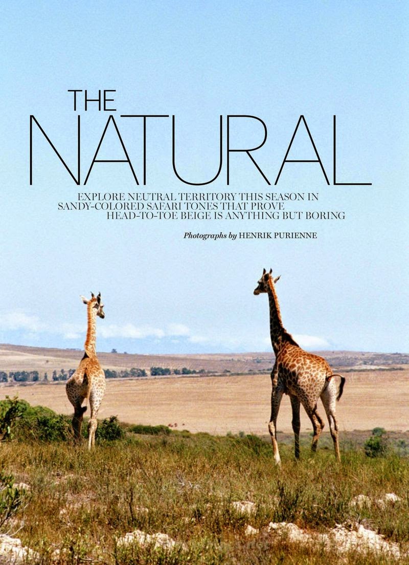 Duchess Dior: "The Natural" Bianca Brombin for Marie Claire US June 2015