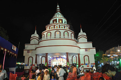 View Patna: Durga Puja at Kankarbagh PC Colony