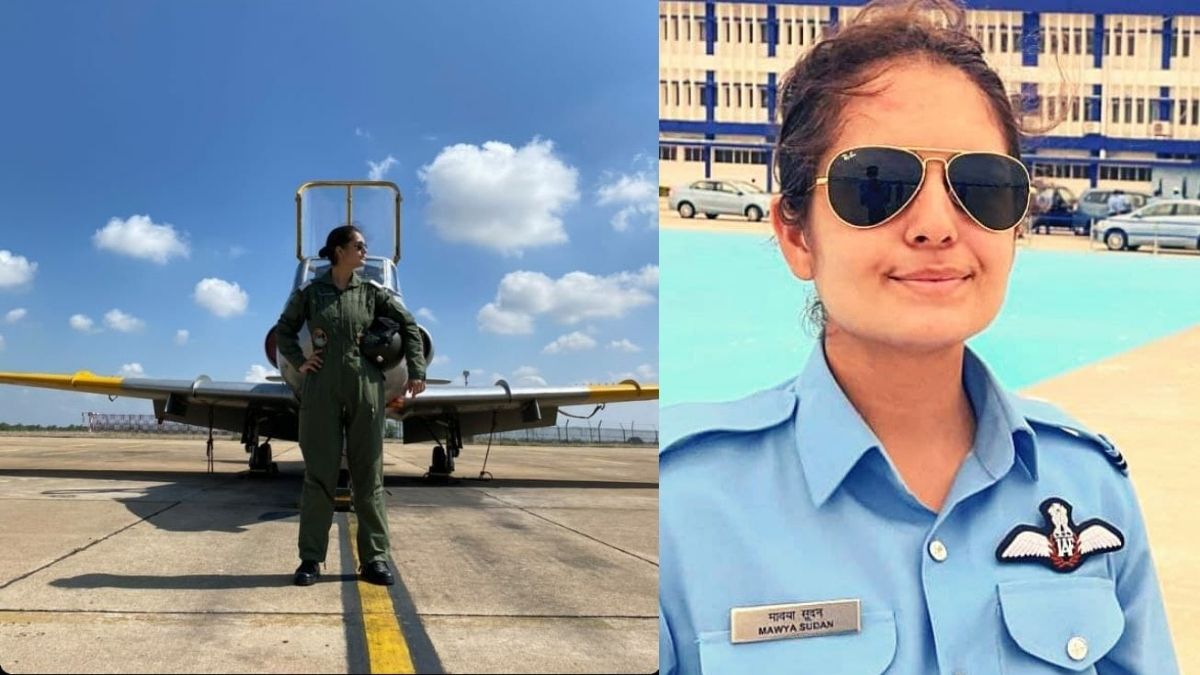 Mawya Sudan, the first woman fighter pilot in Indian Air Force (IAF ...