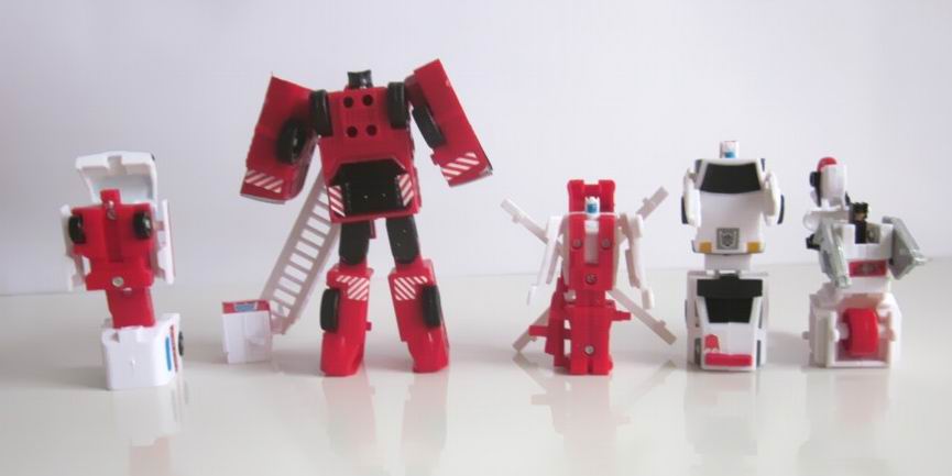 Robot Art: Transformers~Defensor Protectobots~G1 Combiners KW~