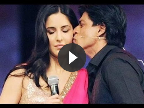 Shahrukh Khan Kisses Katrina Kaif Unseen Video