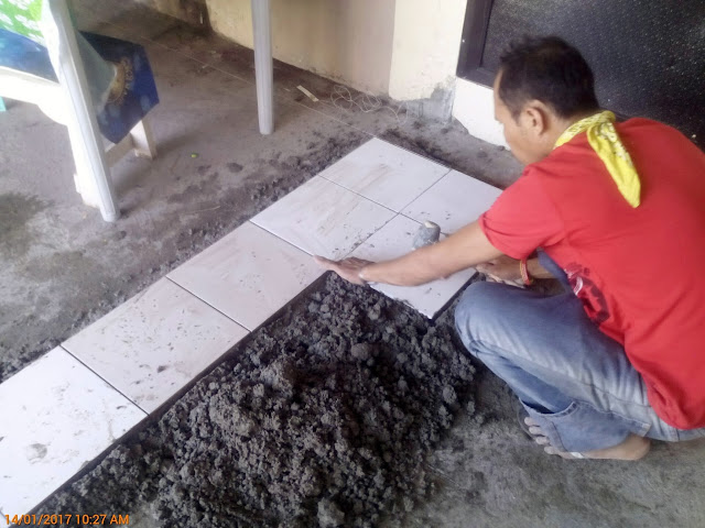 BUILDER'S JOURNAL: TILE INSTALLATION: CONCRETE DRY PACK METHOD