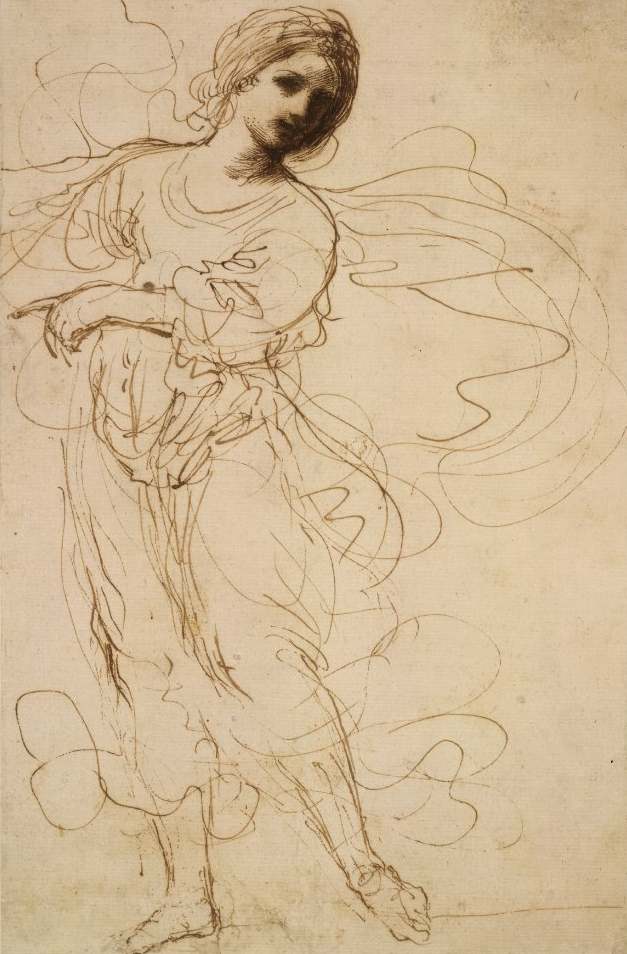 Spencer Alley: Guercino (1591-1666) - Undated Drawings