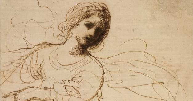 Spencer Alley: Guercino (1591-1666) - Undated Drawings