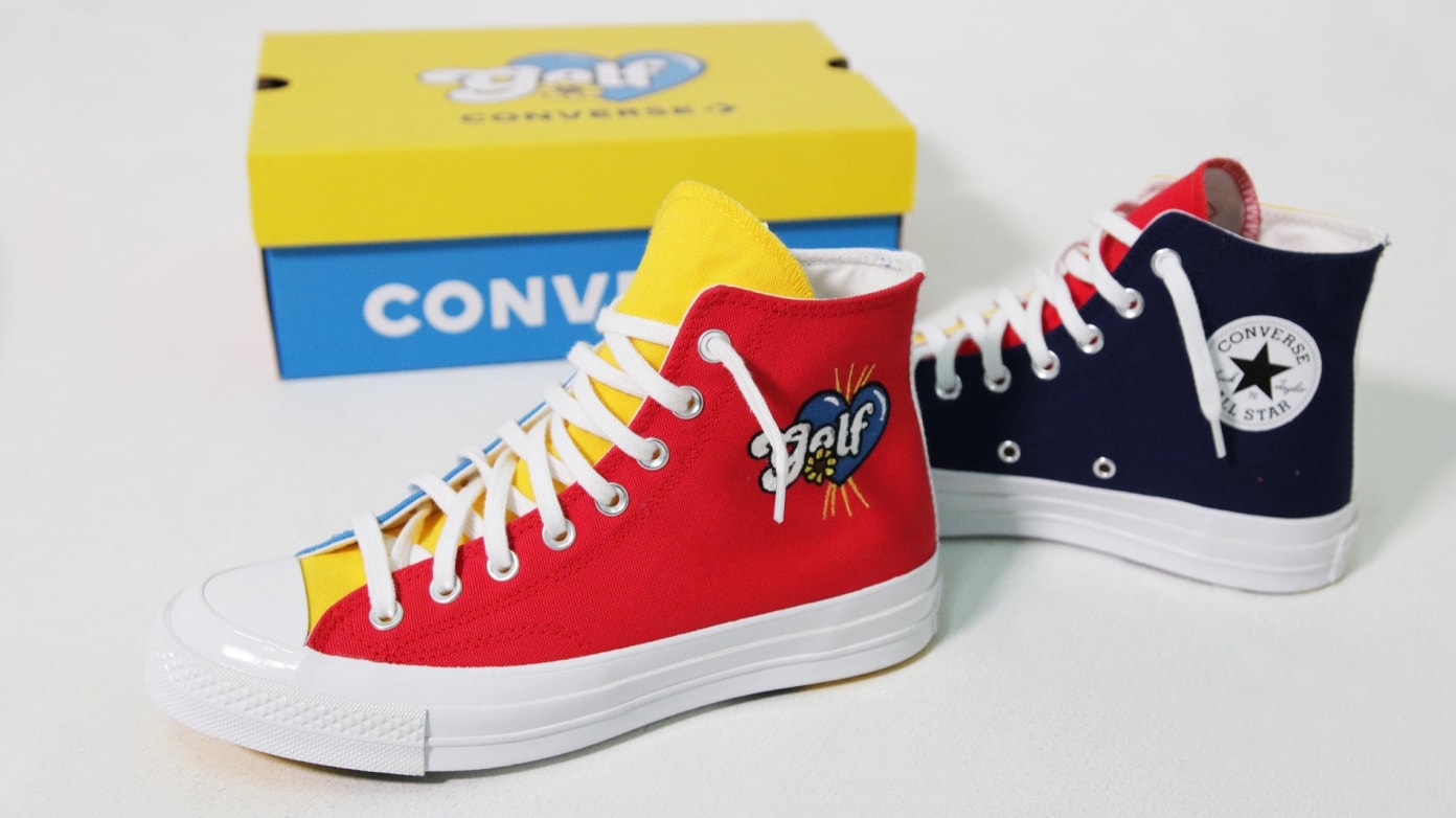 Swag Craze: First Look: Golf Wang x Converse Tri-Panel Chuck 70