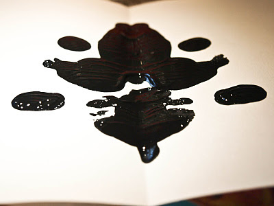 Cook~Love~Craft: Ink Blot Art