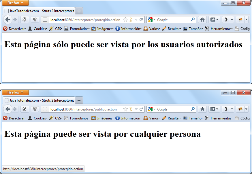 Tutoriales De Programacion Java Struts 2 Parte 6 Interceptores 1609