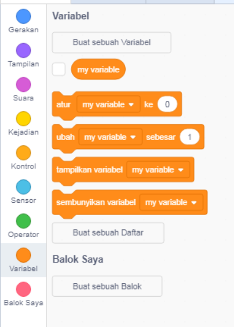 Blok Kode Pada Scratch ~ Belajar Tik