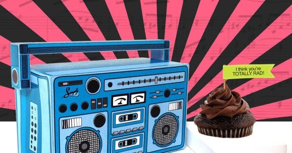 Retro Shopaholic: Clever Retro Printable Favor Boxes from Simply ...