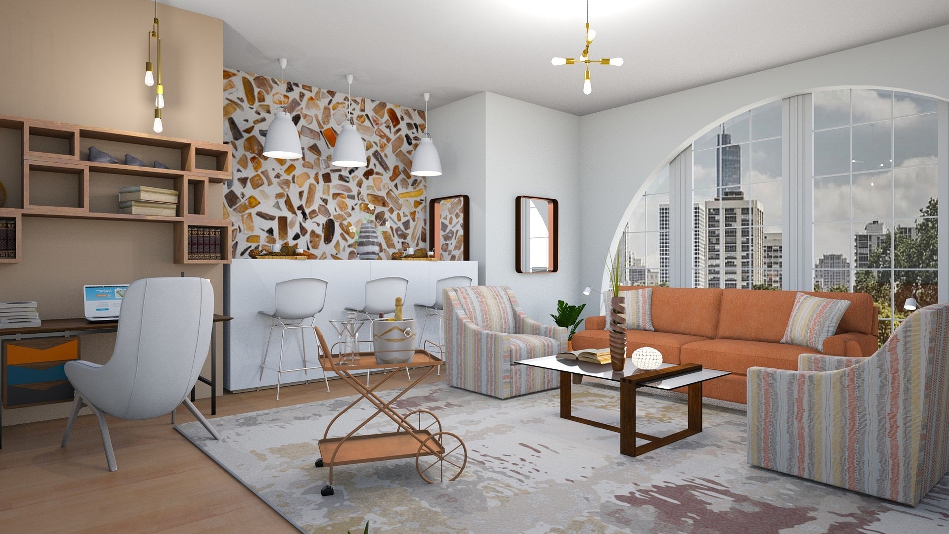 The art of exploiting small spaces in the home