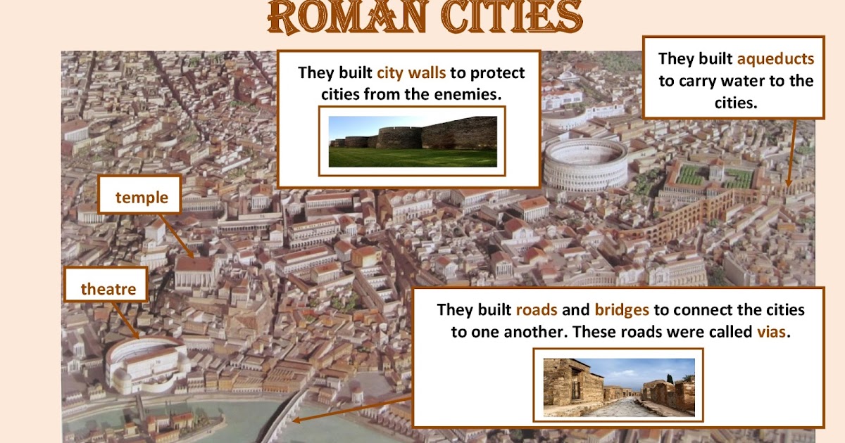Learning Experiences: Roman cities.