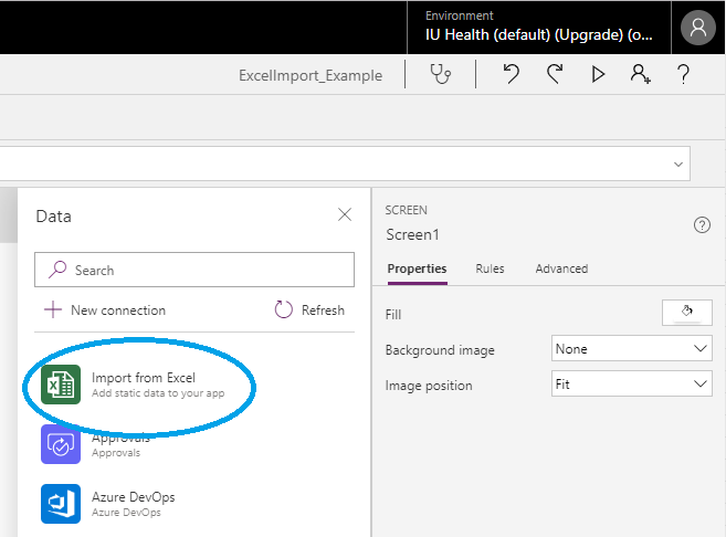 Persnickety about PowerApps: Importing Excel data into PowerApps