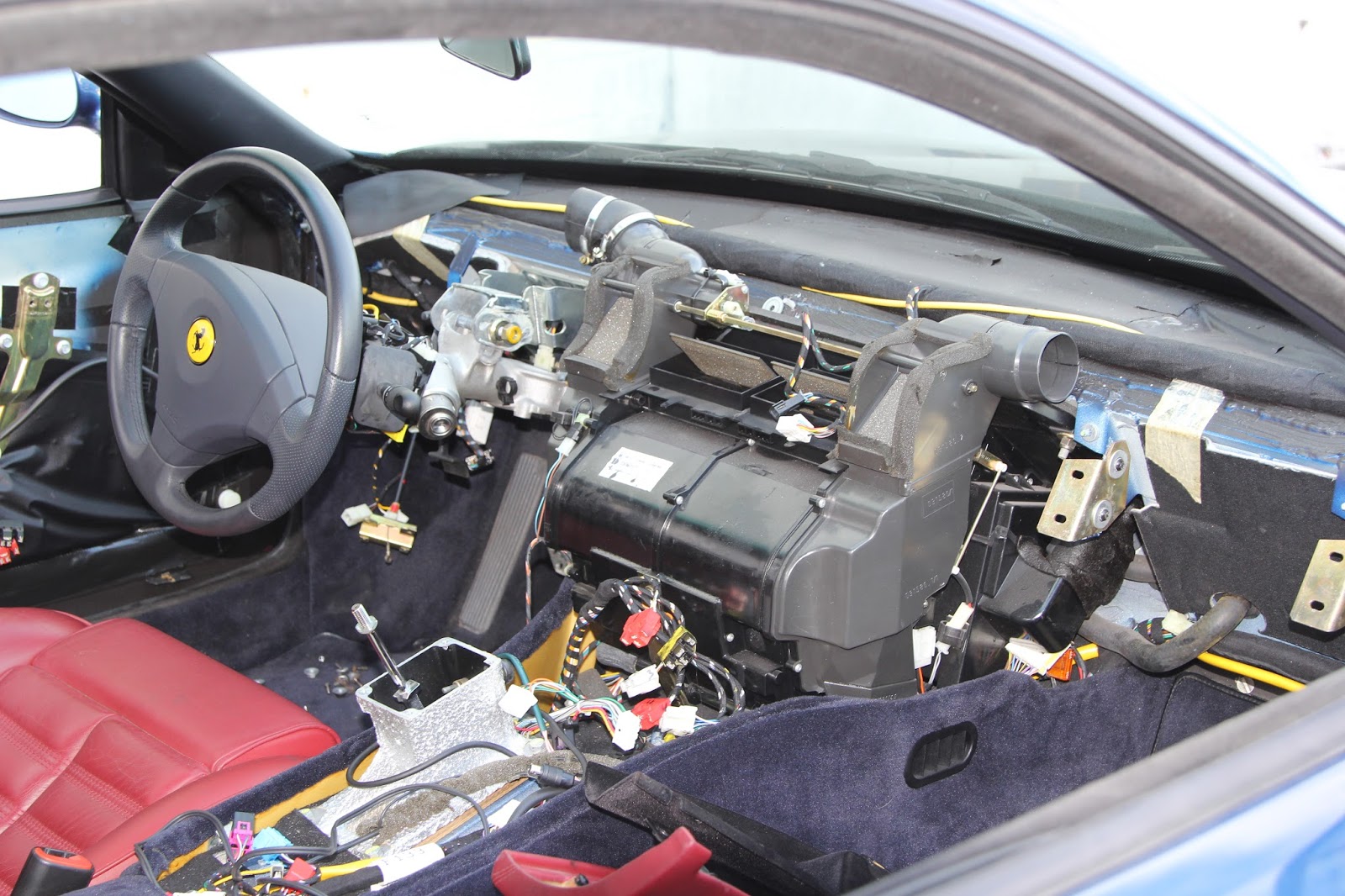 Cooks Upholstery and Classic Restoration: Another Ferrari 550 Dash ...