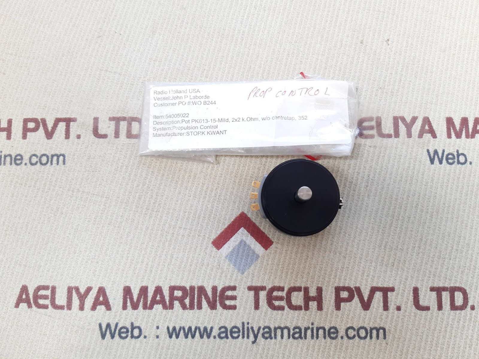 FSG PK 613-45 M II D PRECISION ROTARY POTENTIOMETER - Aeliya Marine