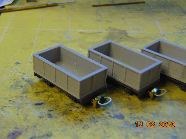Dorset Railway Modelling: 009 3D printed wagons.